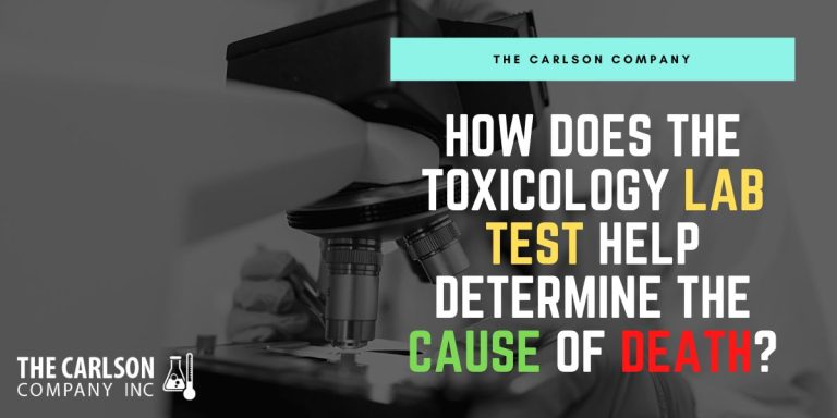 Toxicology Test Help Determine The Cause of Death?