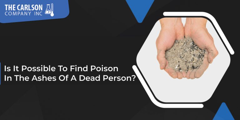 Can Poison Be Found in Ashes of a Dead Person?